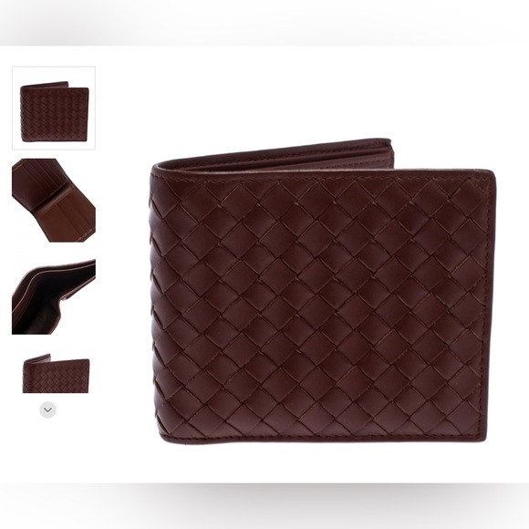 Bottega Veneta | Accessories | Bottega Veneta Brown Intrecciato Leather ...